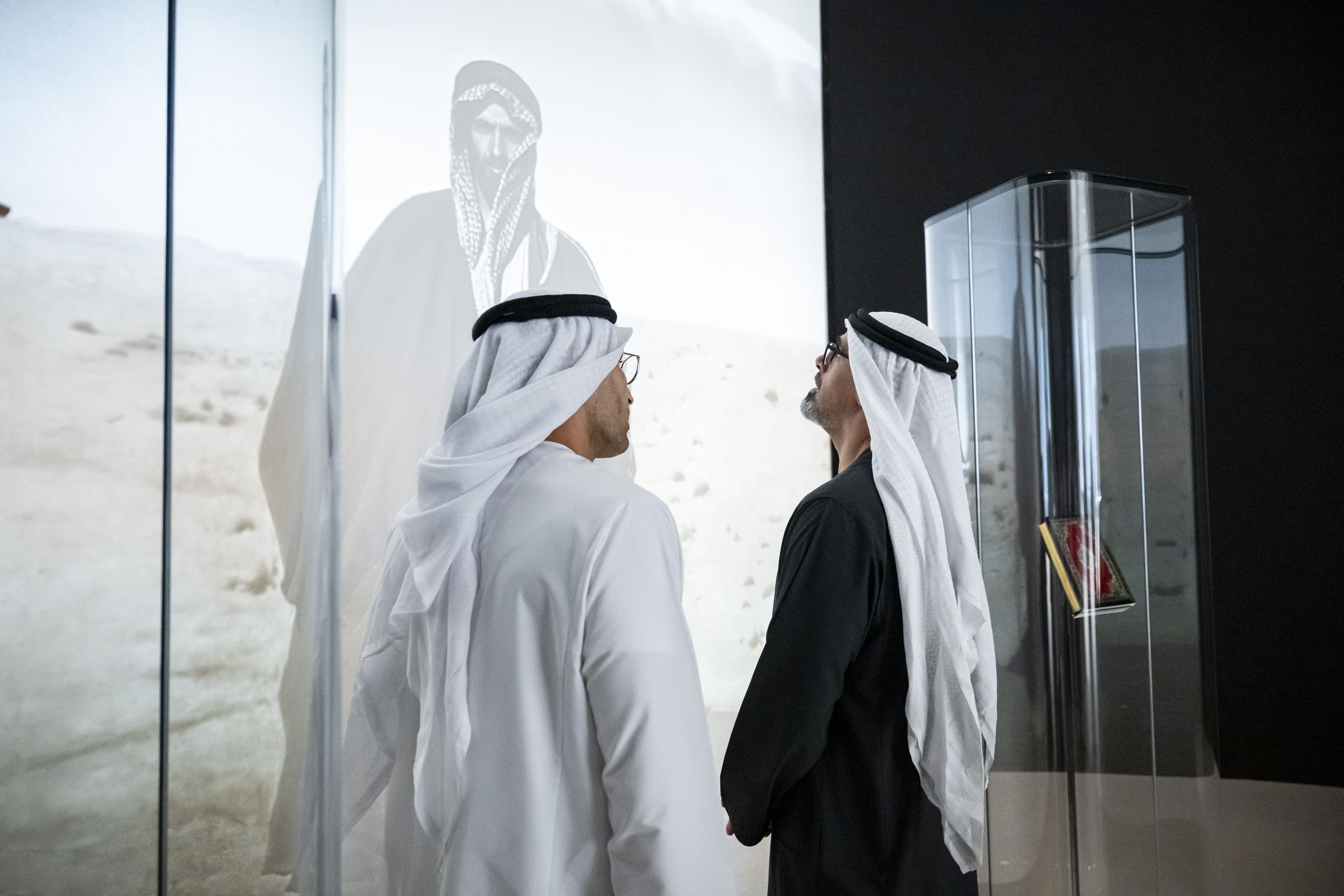 Sheikh Khaled bin Mohamed bin Zayed Reviews Zayed National Museum Progress