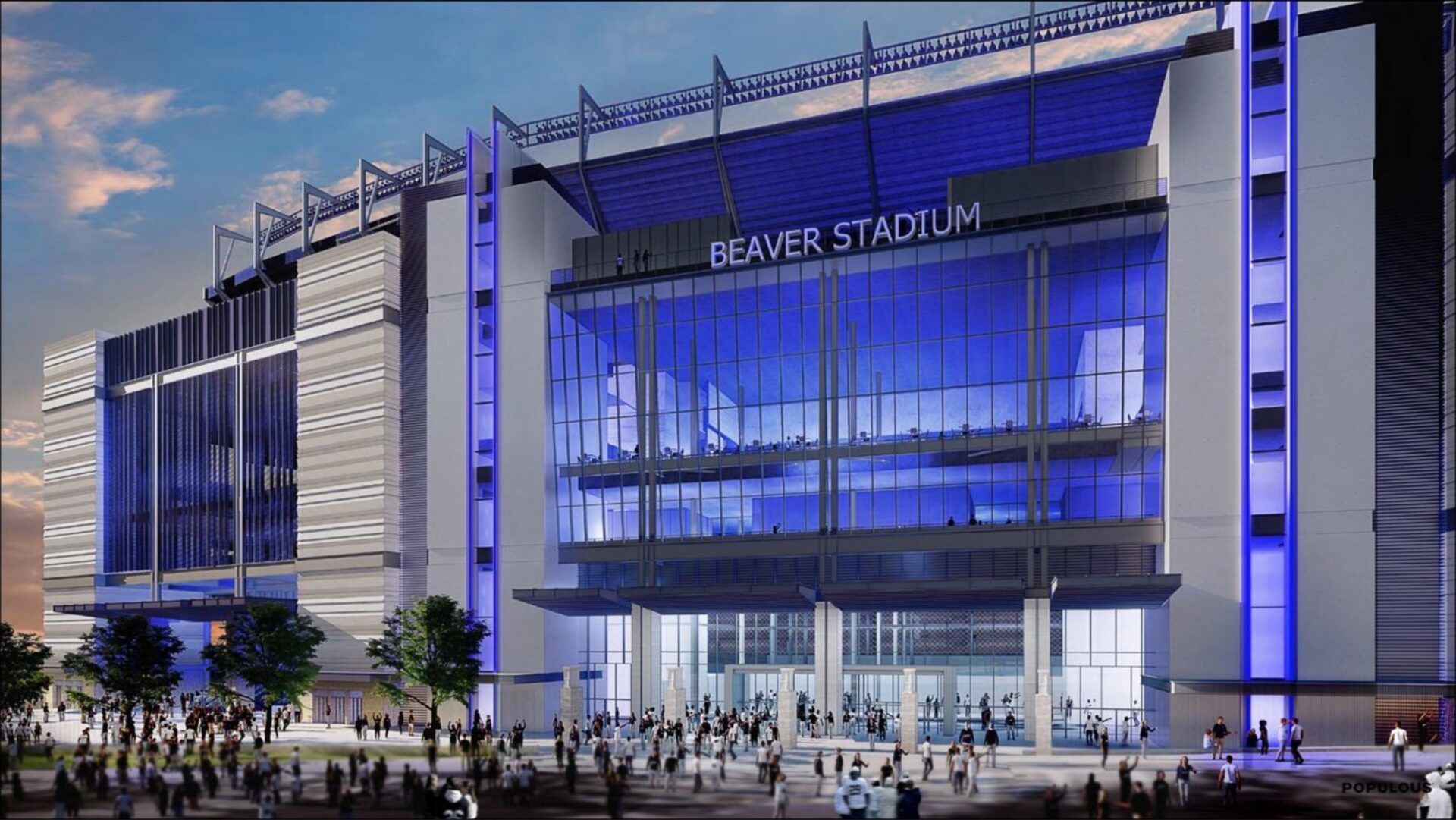 Penn State’s $700M Beaver Stadium Renovation Reaches Key Construction ...